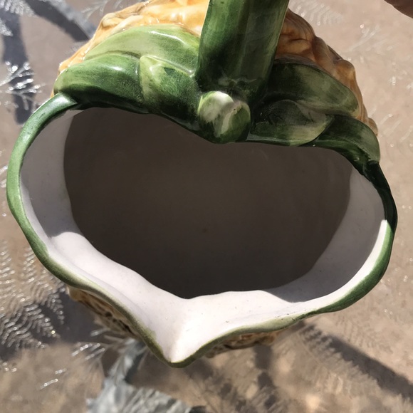 Vintage | Dining | Vintage Ceramica Stefani Pottery Pineapple Pitcher Made In Italy | Poshmark